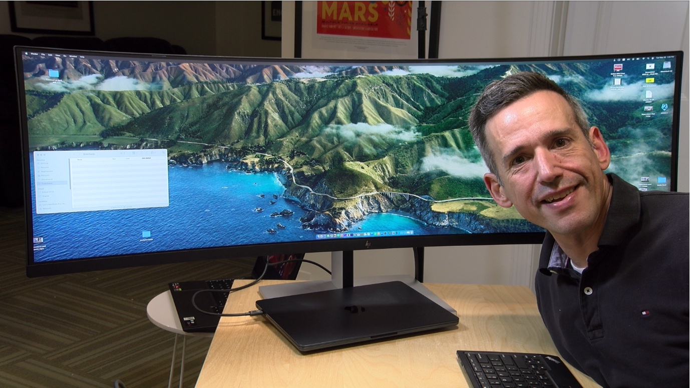 HP's Enormous E45c G5 DQHD Monitor: A Dual Display in One - Lon Seidman ...